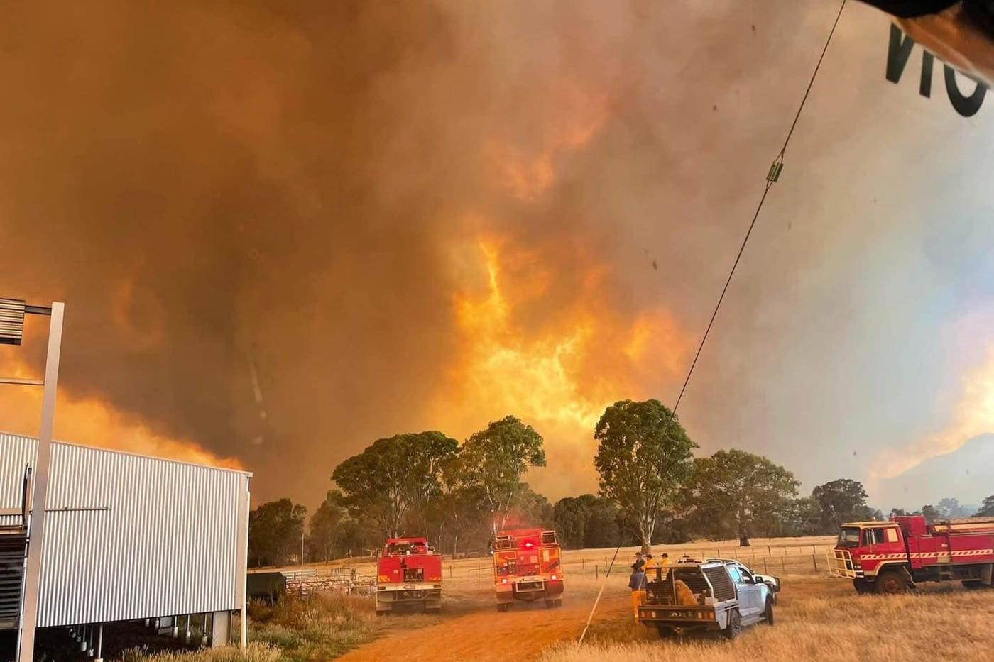 Fire safety breakfast set for Bonnie Doon