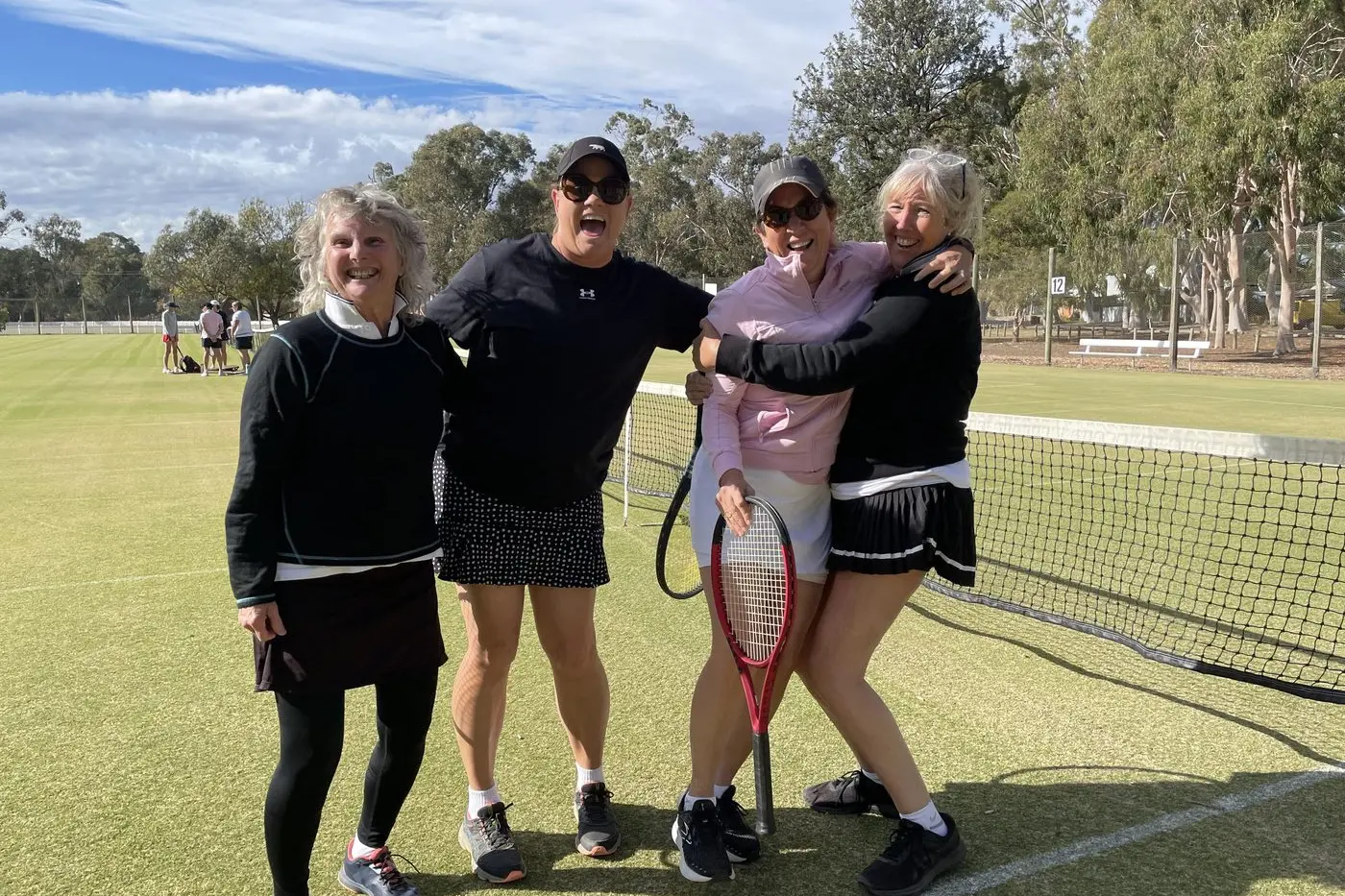 Winds of winter blow over tennis