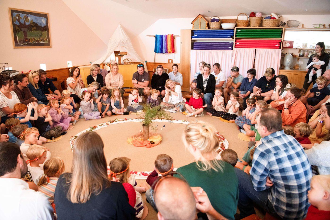 Autumn festival at Steiner school