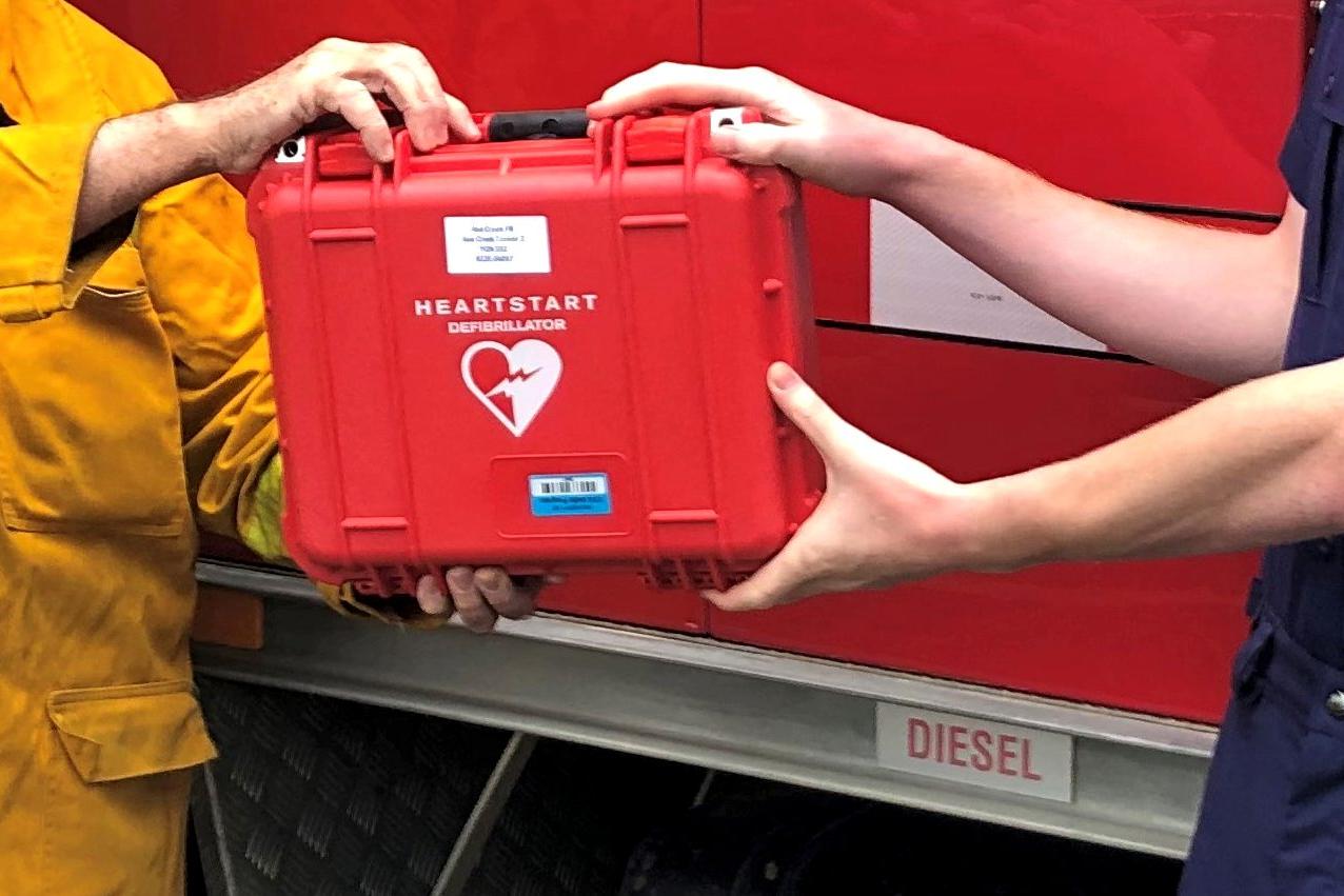 Defibs rolling out to every CFA fire truck