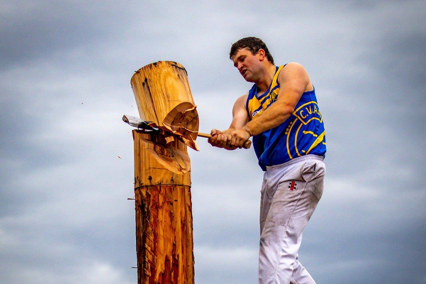 Logging ban stalls wood chop competition preparations